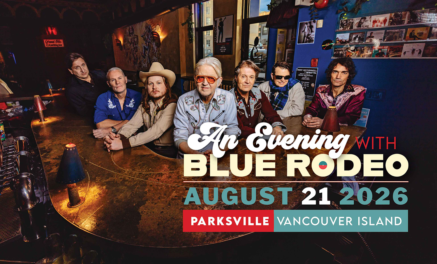 An Evening with Blue Rodeo - Parksville Beach Festival